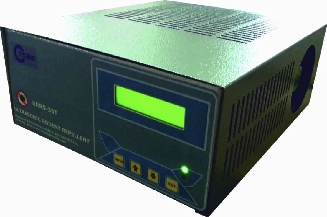 Ultrasonic Rodent Repellent Panel (URRS-24T) – C Systems